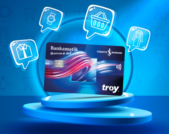Troy Logolu Bankamatik Kartı ile Harcamalarınıza Toplam 500 TL MaxiPuan ...