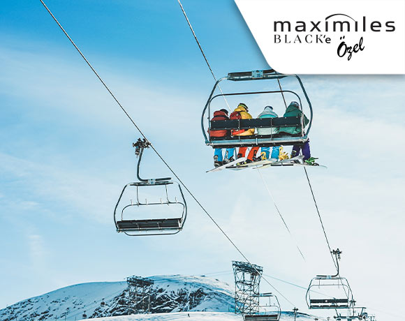 Maximiles Black'le yapacağınız Skipass ödemelerinizde %10 indirim ...
